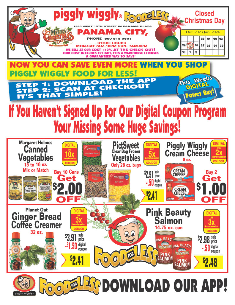 App – Piggly Wiggly Food For Less – Panama City